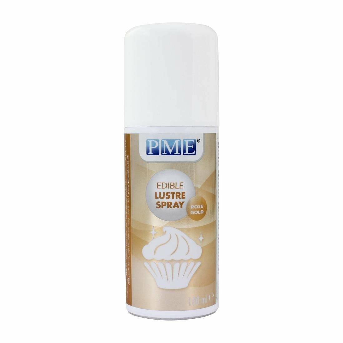PME Edible Lustre Spray 100ml - Rose Gold - HU205 | Go for Green New ...
