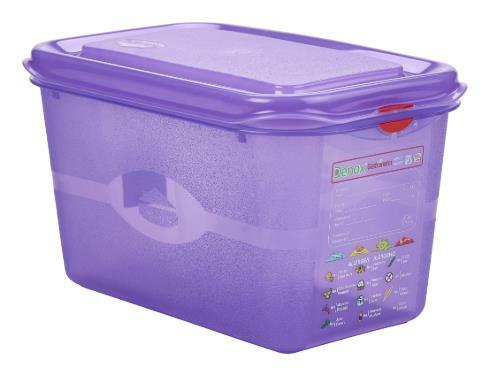Allergen GN Storage Container 1/4 150mm Deep 4.3L (Pack of 6)