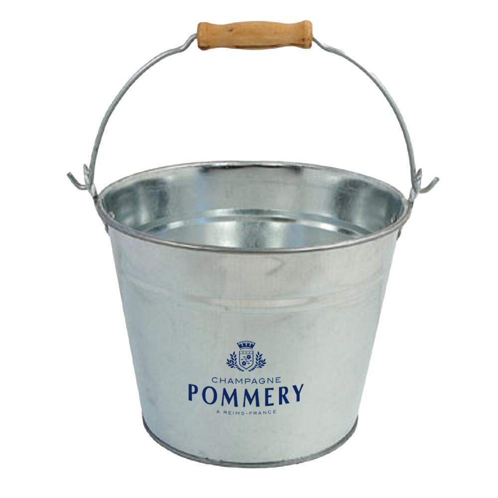 Custom Branded Galvanised Steel Bucket (5 Litre) | Go for Green