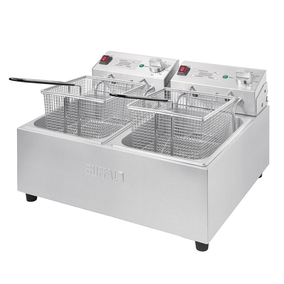 FC259 - TR01925TL-N&TR01925TR-N - Buffalo Twin Tank Twin Basket 2x5Ltr ...