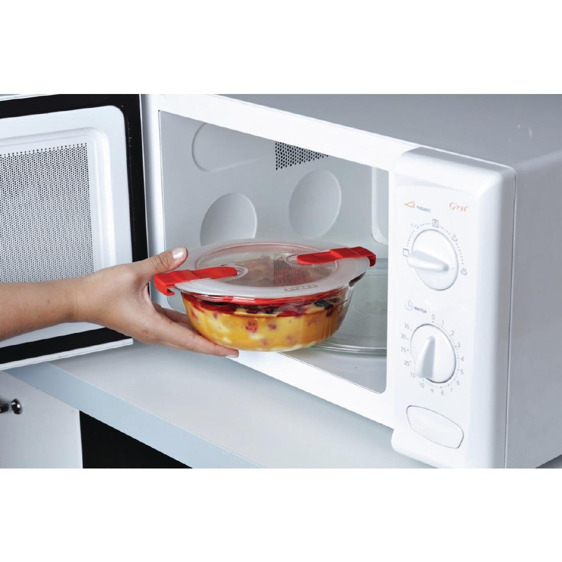 FC361 - Pyrex Cook and Heat Round Dish with Lid 1Ltr - FC361