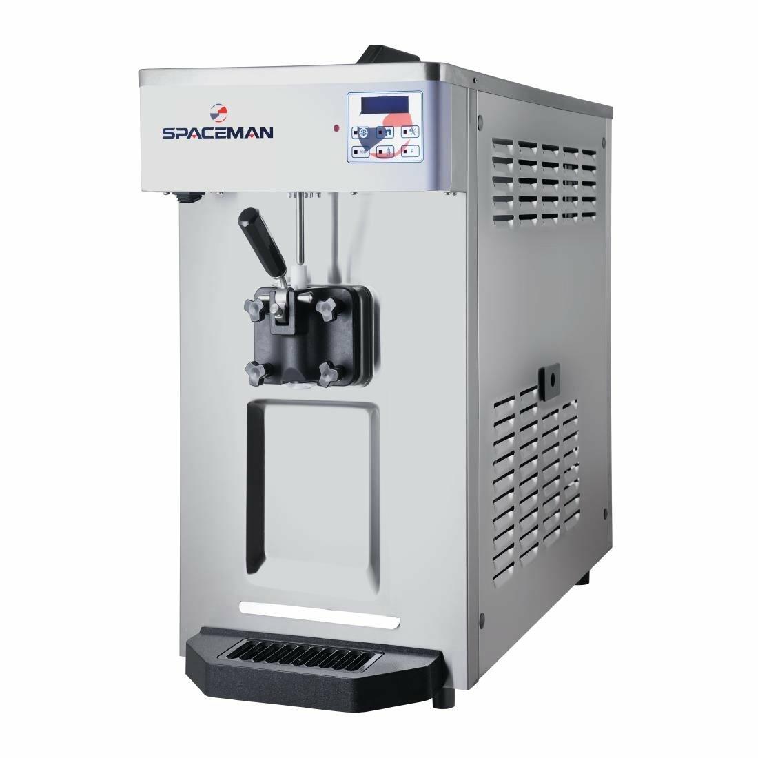 Spaceman Pasteurised Pump-Fed Tabletop Soft Serve Ice Cream Machine ...