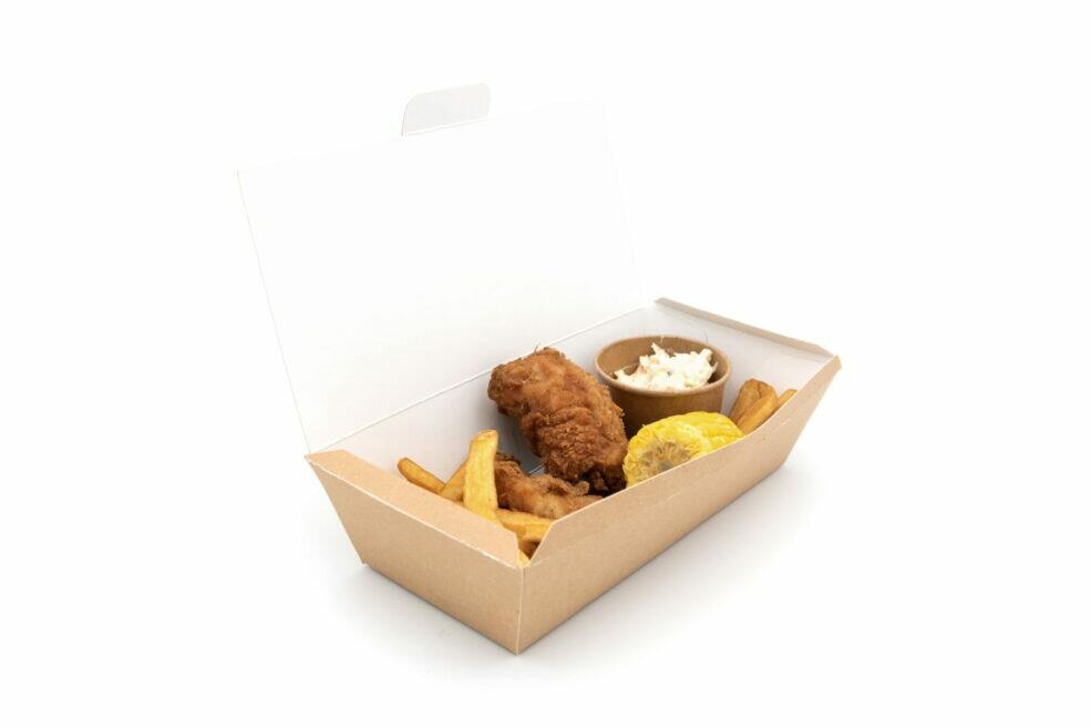 Standard Kraft Compostable Meal Box (Case of 150) | Buy GreenPak ...