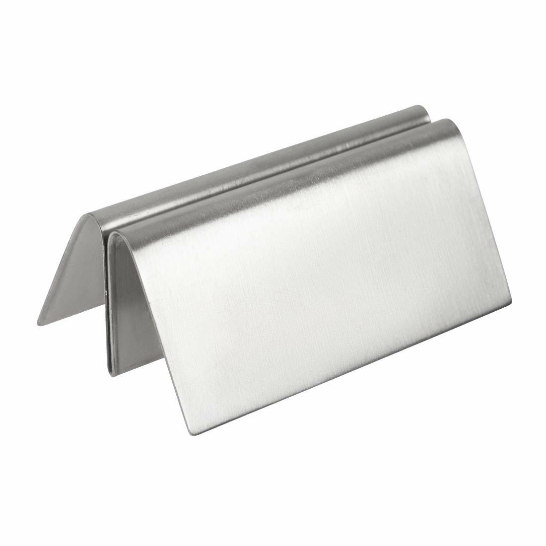 Stainless Steel Menu Holder