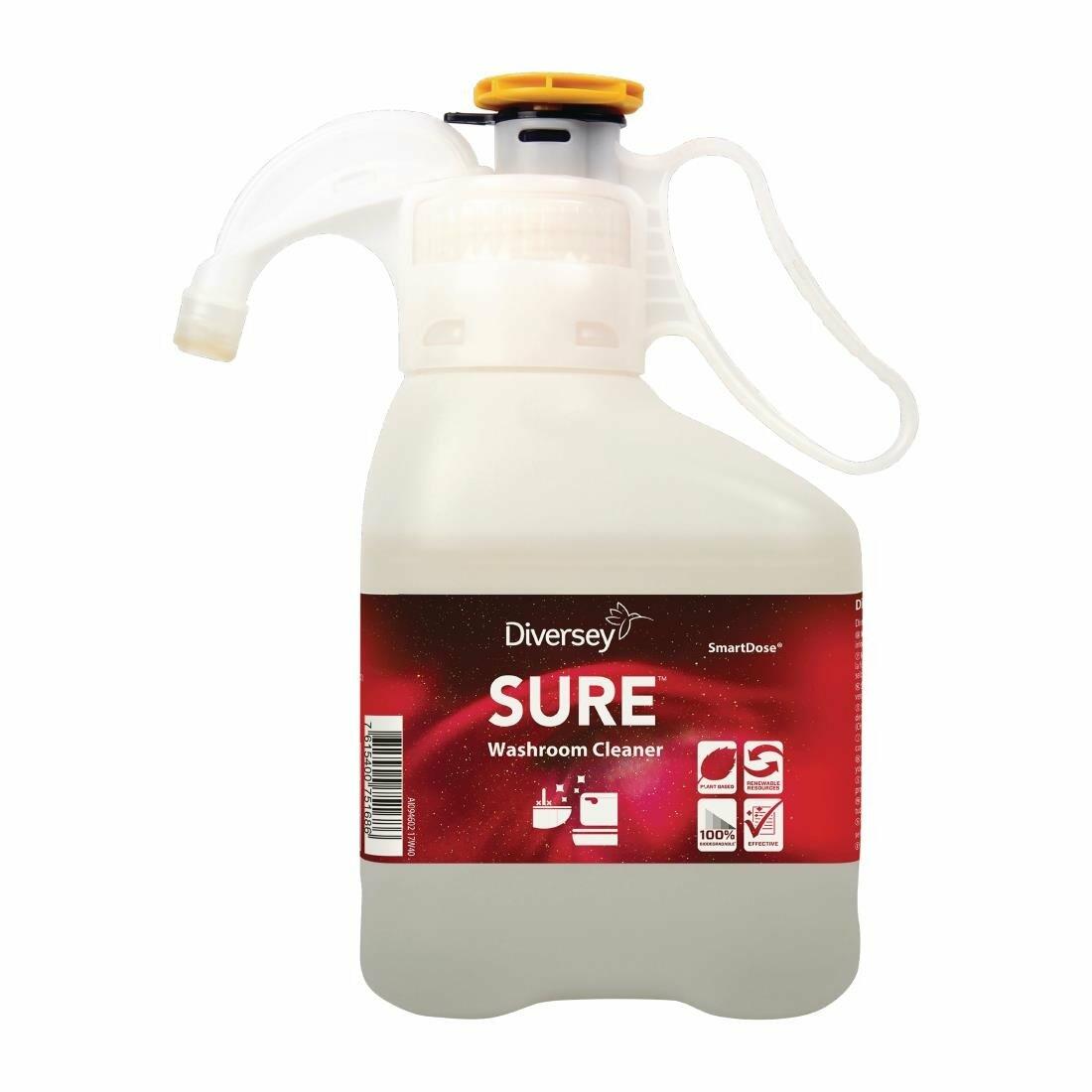 Diversey SURE SmartDose Washroom Cleaner Concentrate 1.4Ltr - FA224 ...
