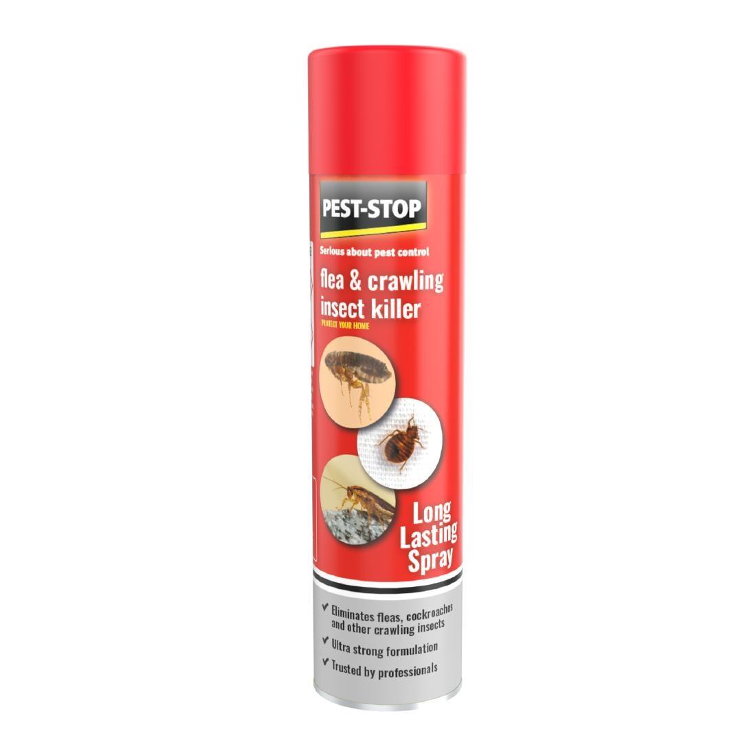 Pest-Stop Flea and Crawling Insect Killer Spray 300ml - HS967 | Go for ...