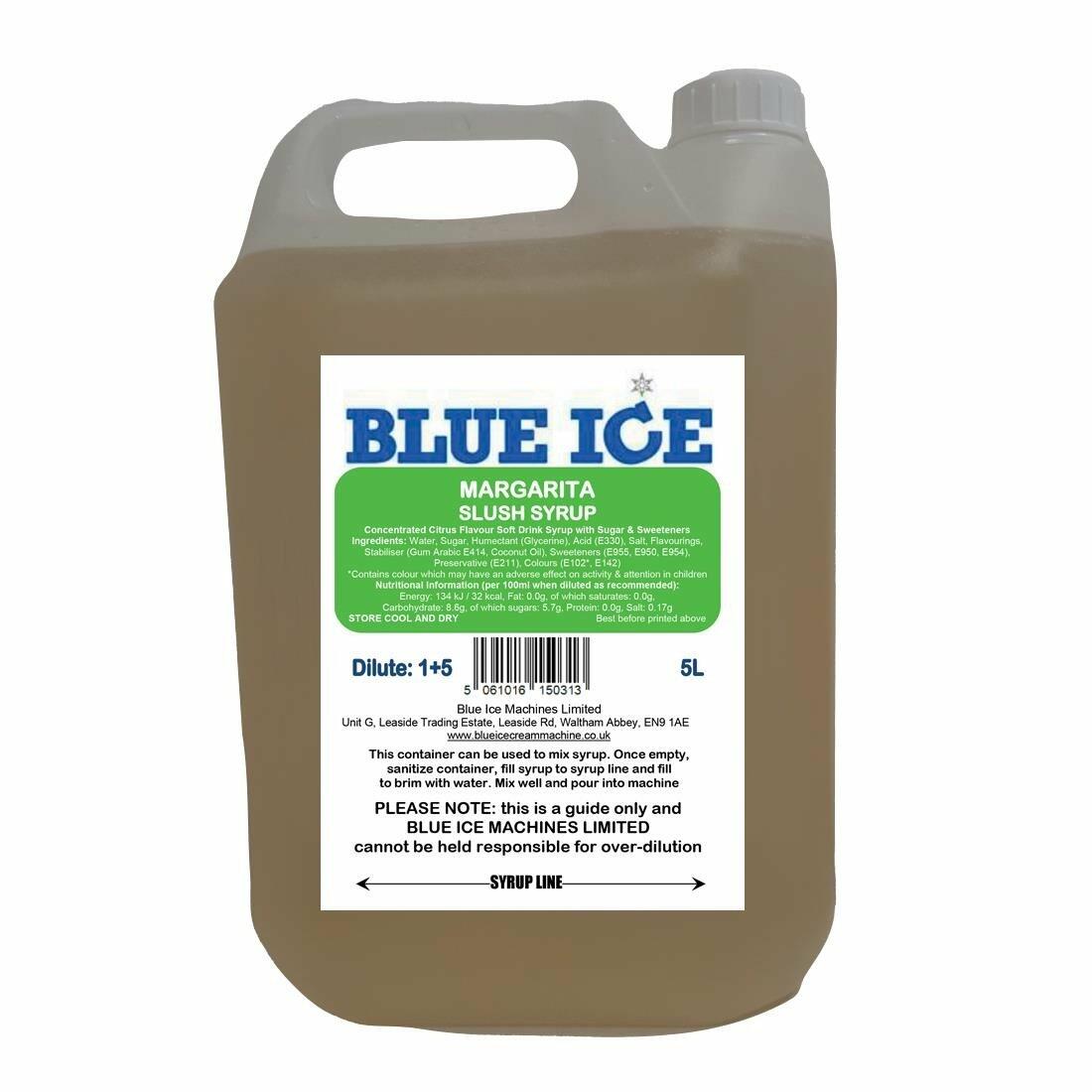 Blue Ice Slush Mix Margarita Flavour 5Ltr - FU116 | Go for Green ...