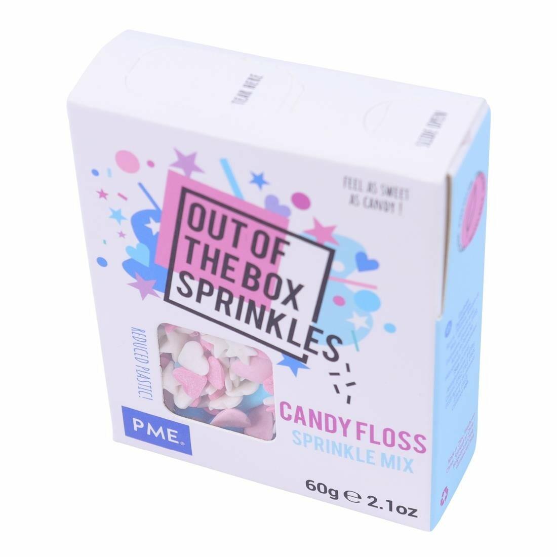 PME Out the Box Candy Floss Sprinkle Mix 60g - HU337 | Go for Green ...