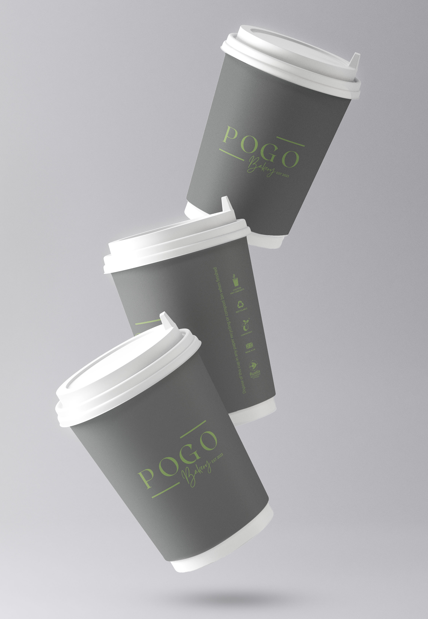 500 x 12oz DW Pogo Cups