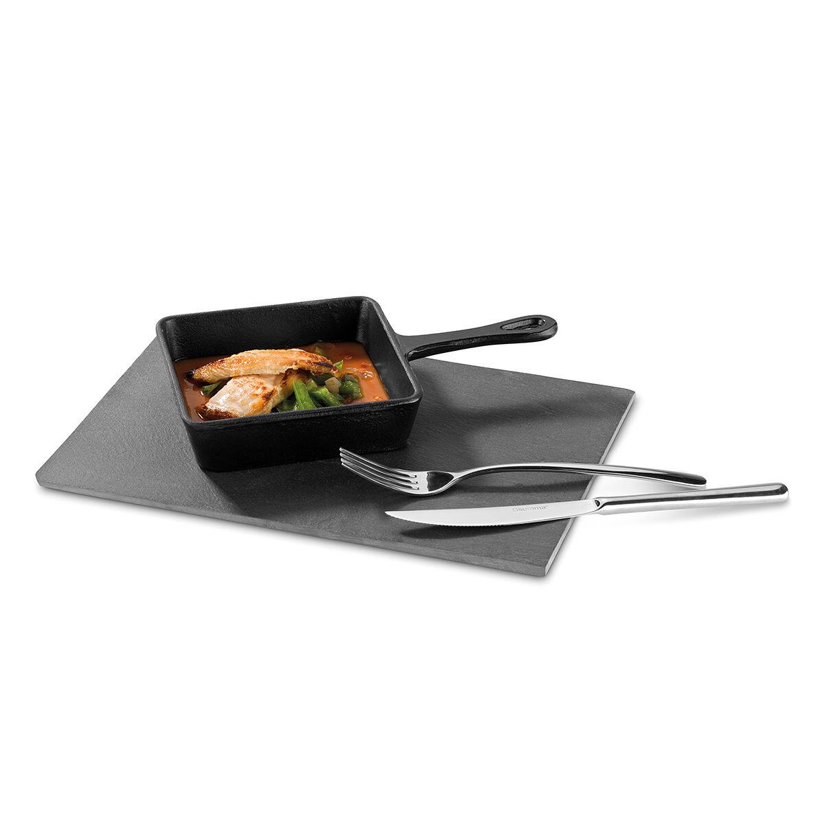 Pujadas Mini Cast Iron Square Fry Pan 136mm - 23503 | Go for Green ...