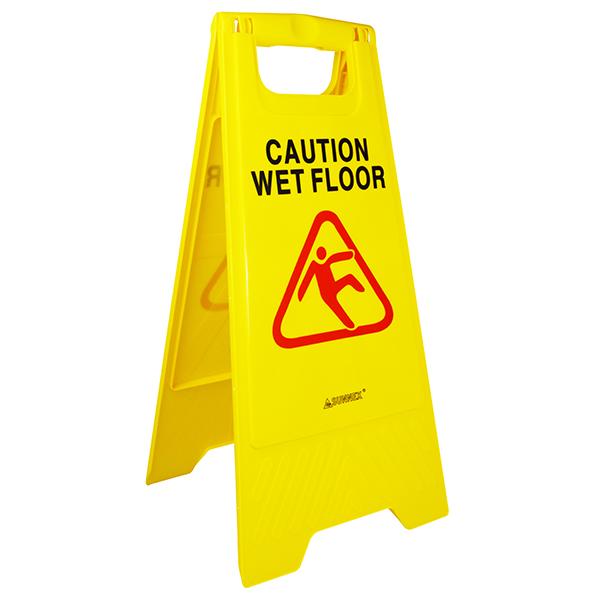 Yellow Safety Signs 'Caution Wet Floor' 3 Pack - CFLS24WF | Go for ...