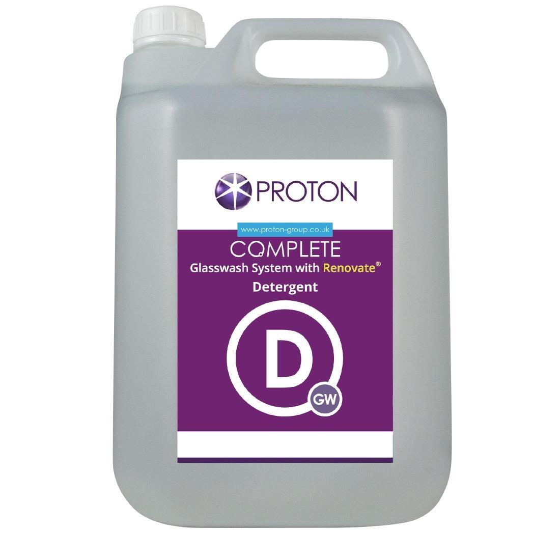 Proton Complete Glasswash Detergent 5Ltr (Pack of 2) - HW528 | Go for ...