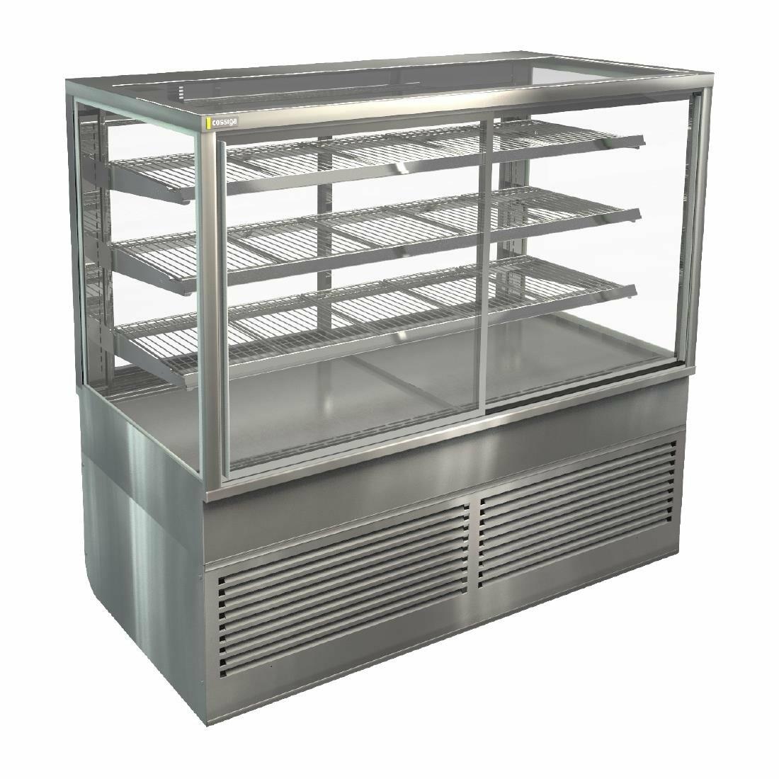 Cossiga Tower BTG Freestanding Multideck Display Fridge w/Sliding Front ...