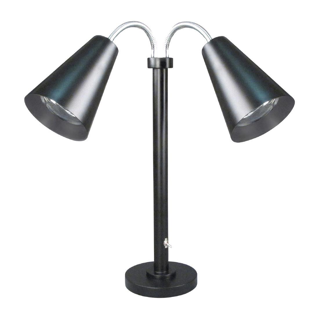 VV3479 - DW0499M2BKE2 - Steelite DWH Modern Double Head Heat Lamp EU ...
