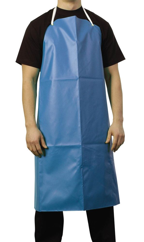 MA521 - Heavy Duty Apron Blue - MA521