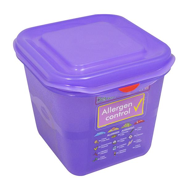 D12390P - Pro Colour Coded Container 1/6 2.6Ltr- Purple - D12390P