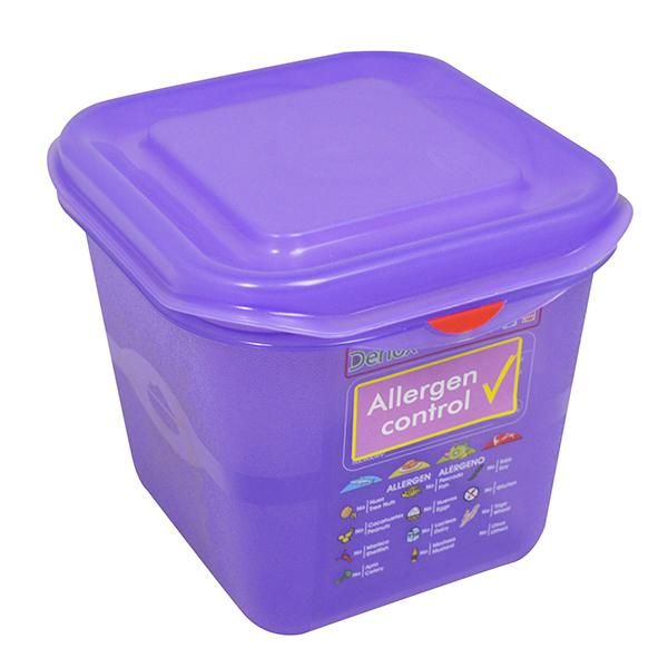 D12390P - Pro Colour Coded Container 1/6 2.6Ltr- Purple - D12390P