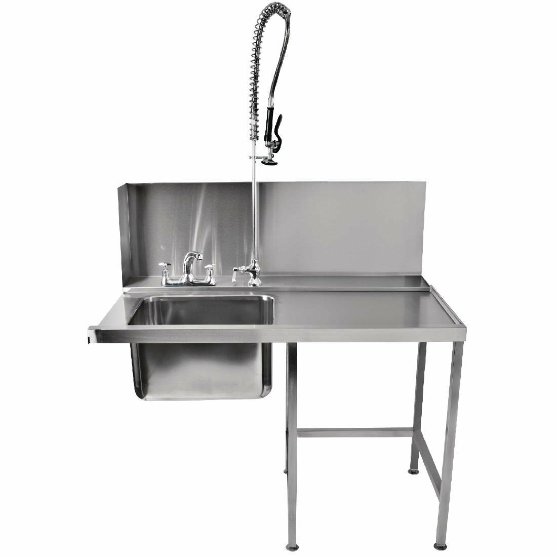 Classeq Pass-Through Dishwasher Table with Spray Mixer T11SENR - GD926 ...