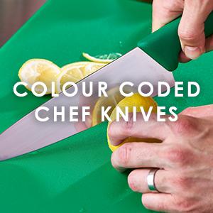 Buy Colour Coded Chef Knives for Quick Delivery from Go for Green - Eco ...