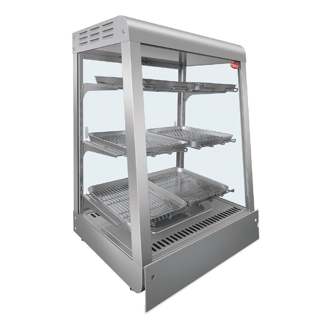 Hatco Glo-Max Countertop Heated Display Case Rear Sliding Glass Doors ...