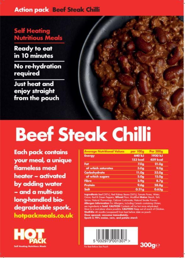 Hot Pack Meals- Action Pack MRE Army Outdoor Camping Emergency | eBay UK