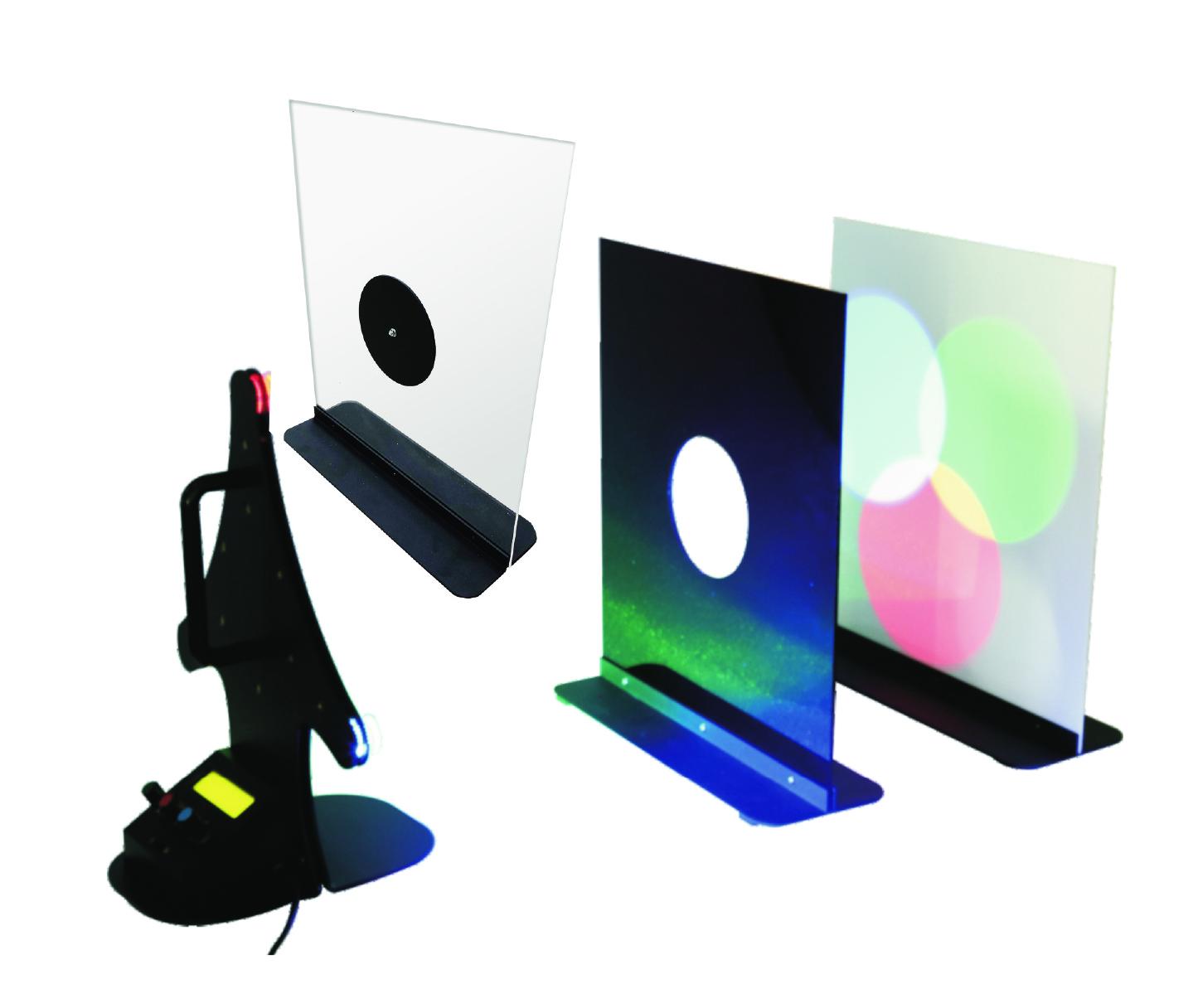 Colour Mixing Apparatus with Primary and Secondary Masks + Screen + PSU