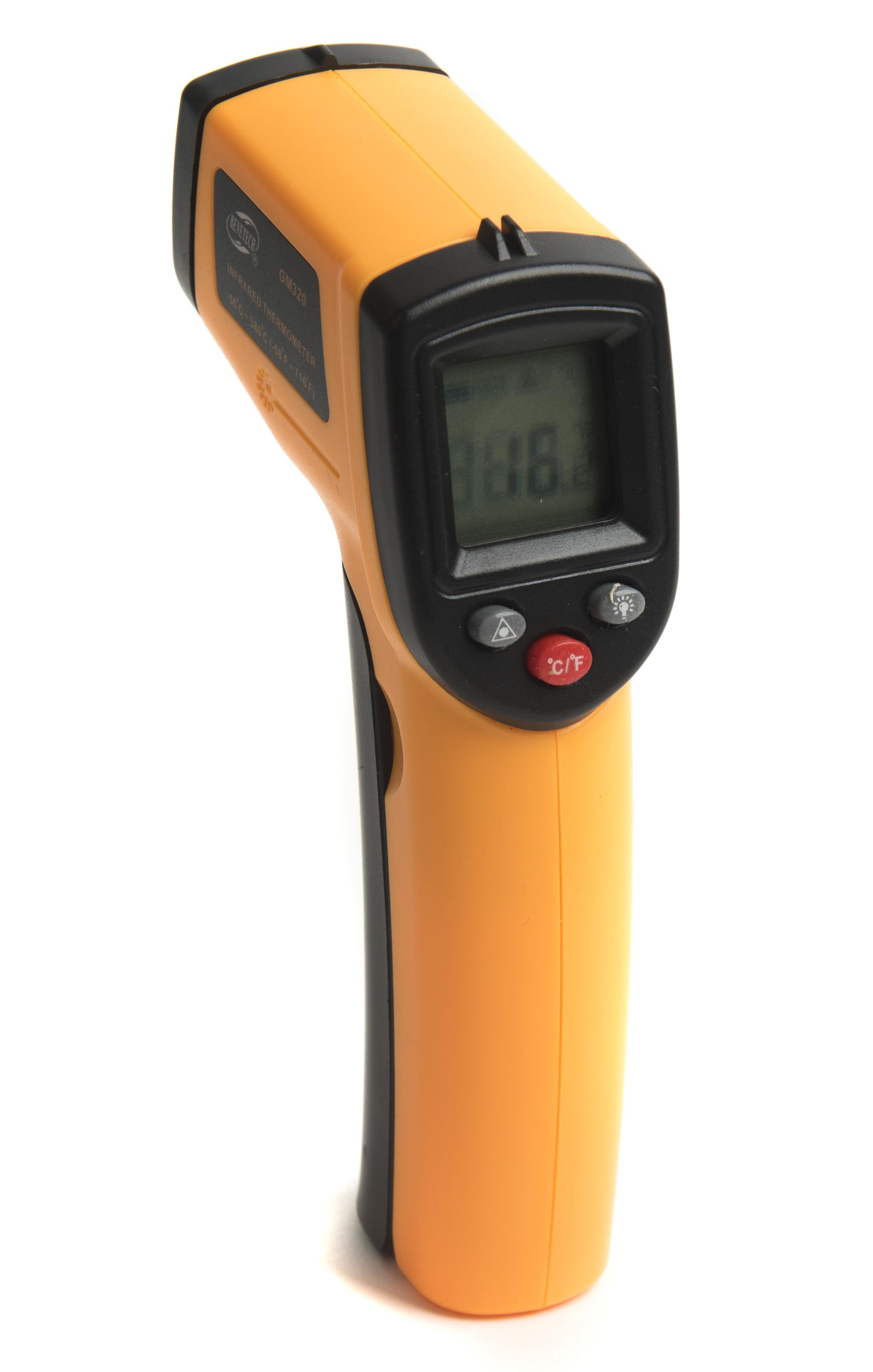 Infra red digital thermometer