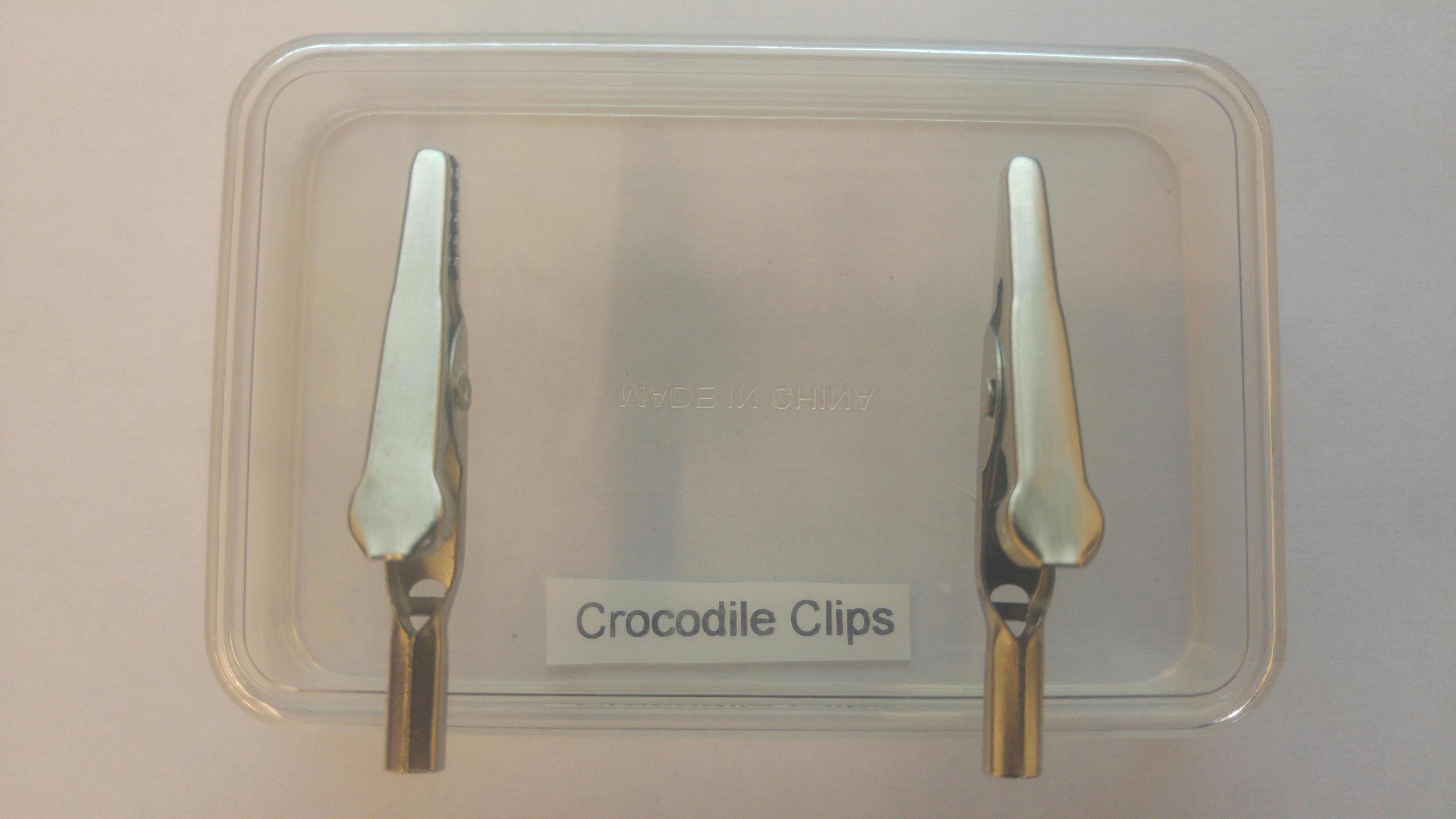 Mounted Crocodile Clips