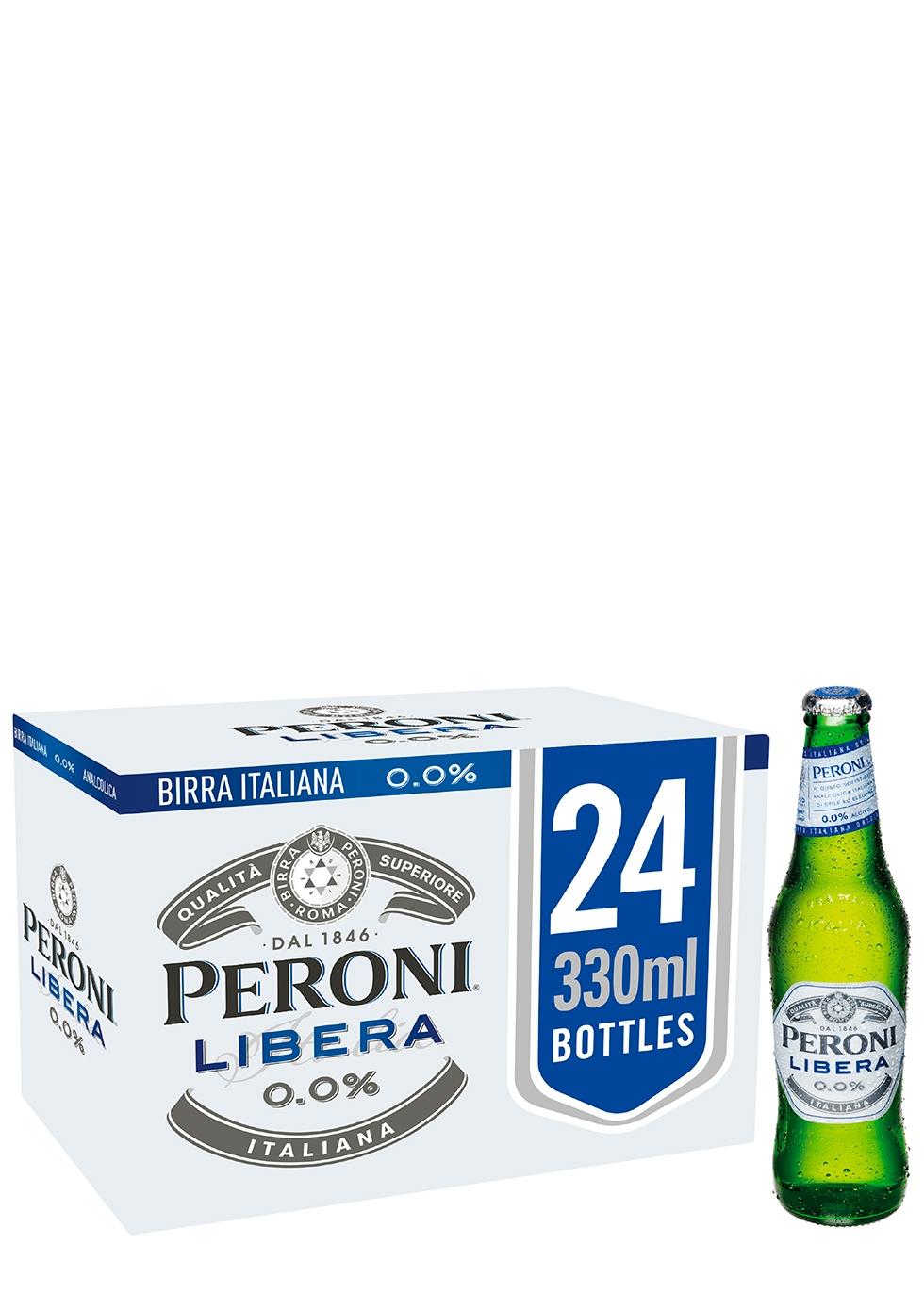 24 X Peroni Libera Alcohol Free 330ml