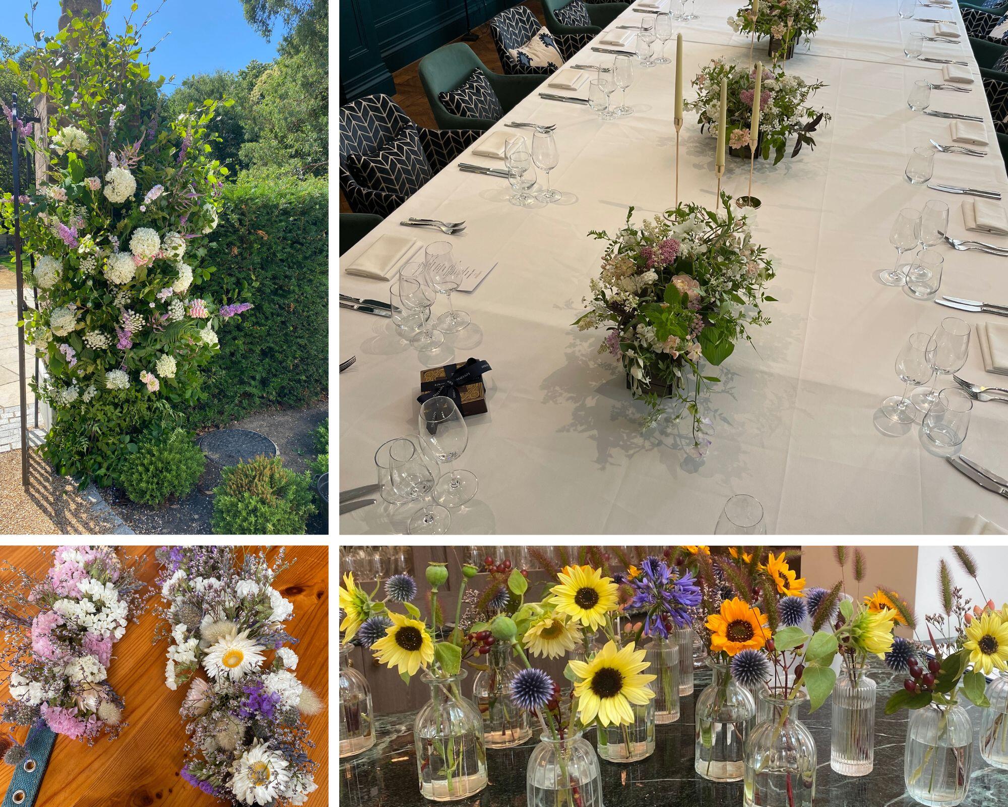 Summer Events Flowered by Plantpassion in Surrey.