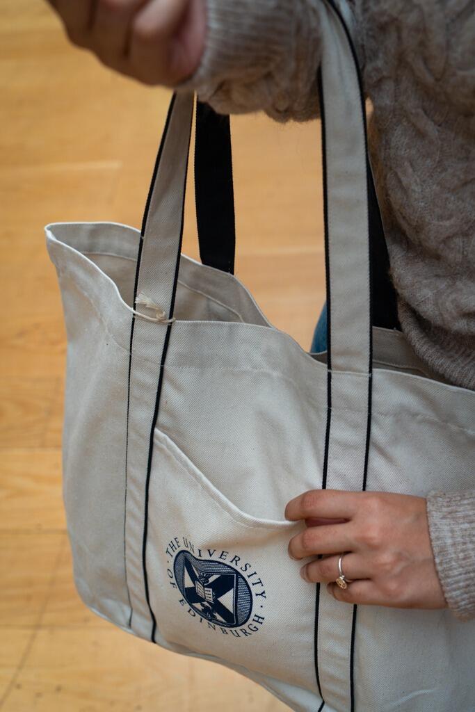 University of Edinburgh Branded Large Tote Bag