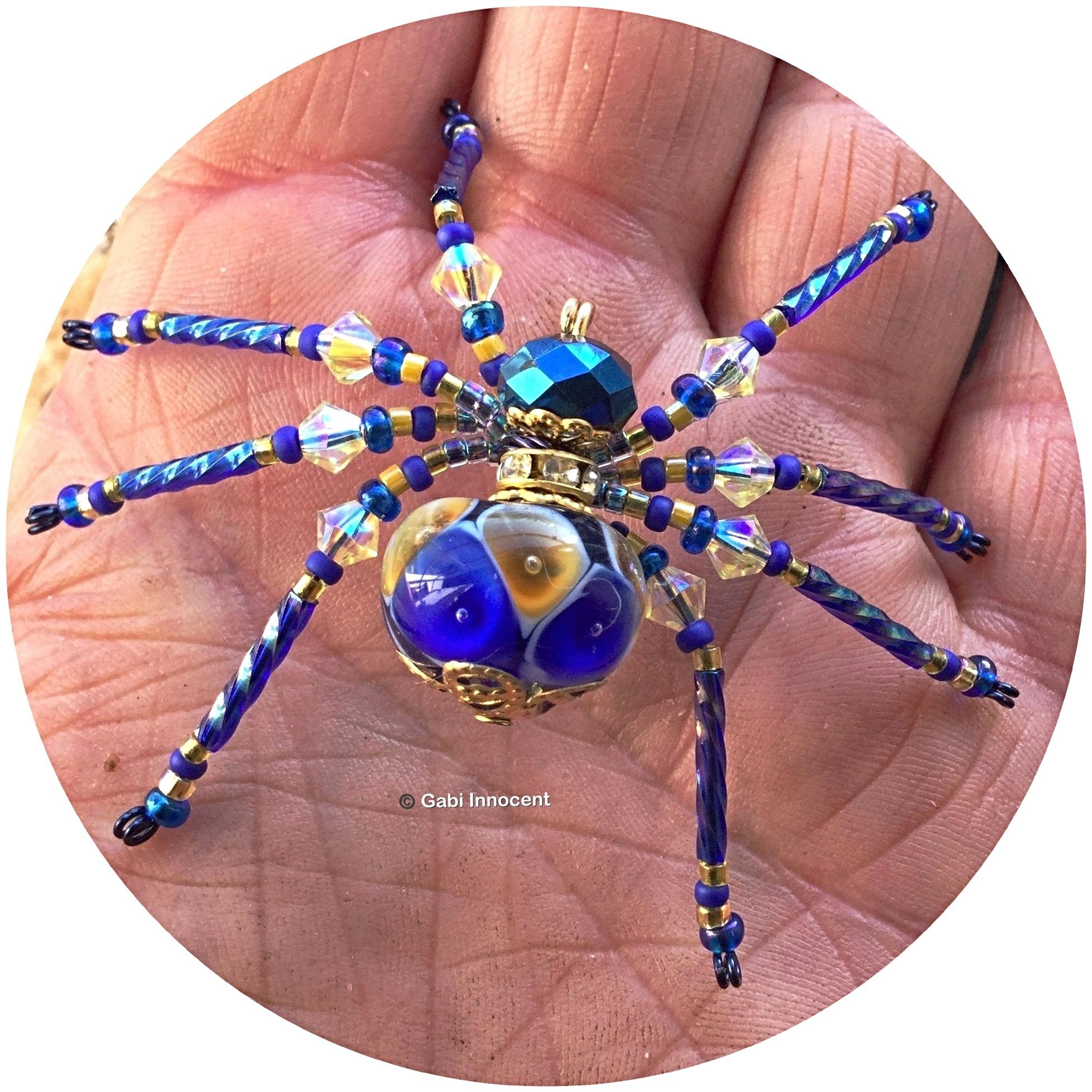 Beaded Jewel Spider - Alina