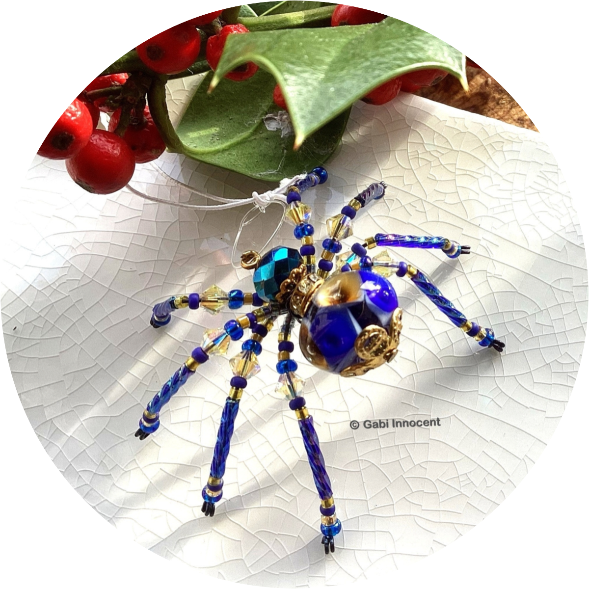 Beaded Jewel Spider - Alina