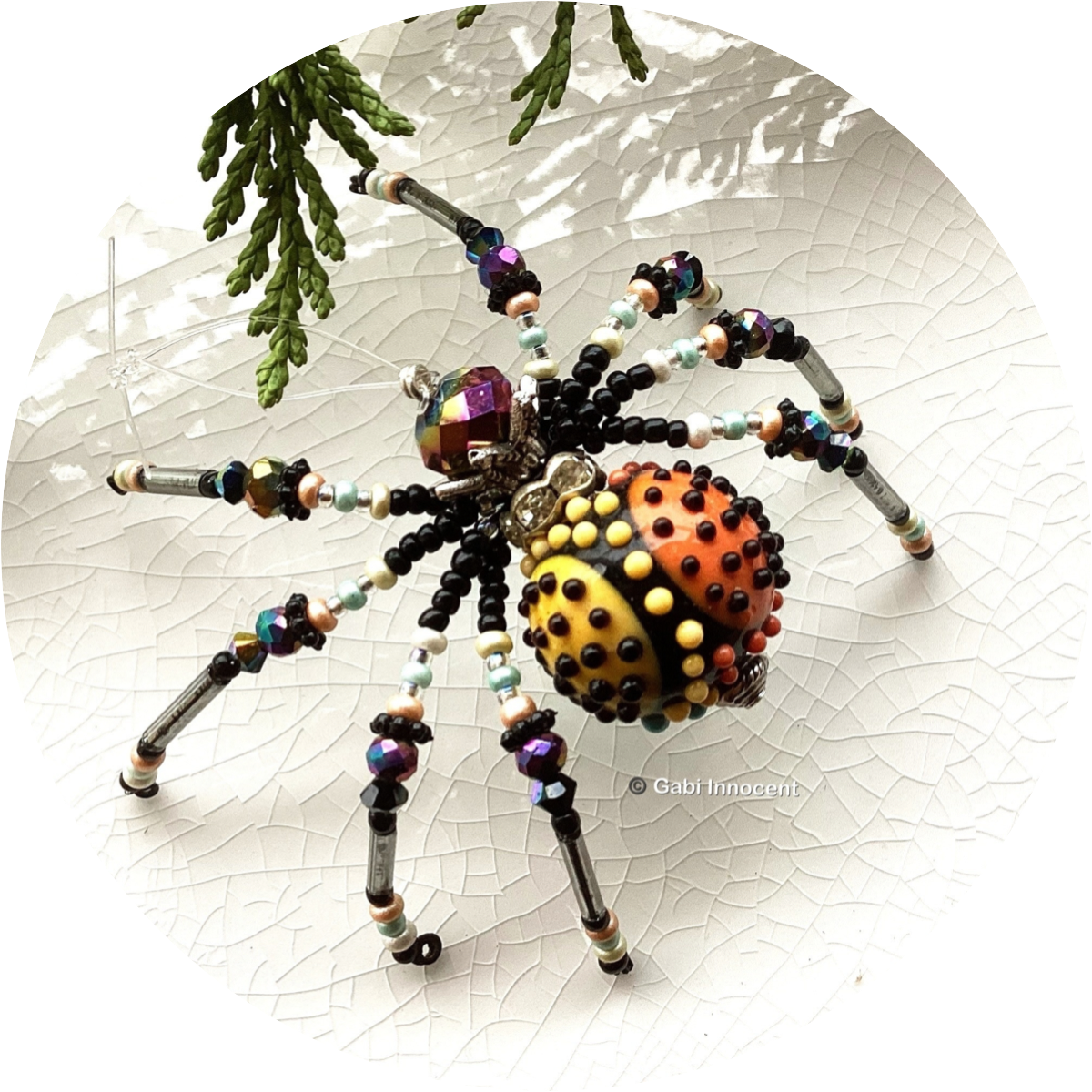 Beaded Jewel Spider - Rio