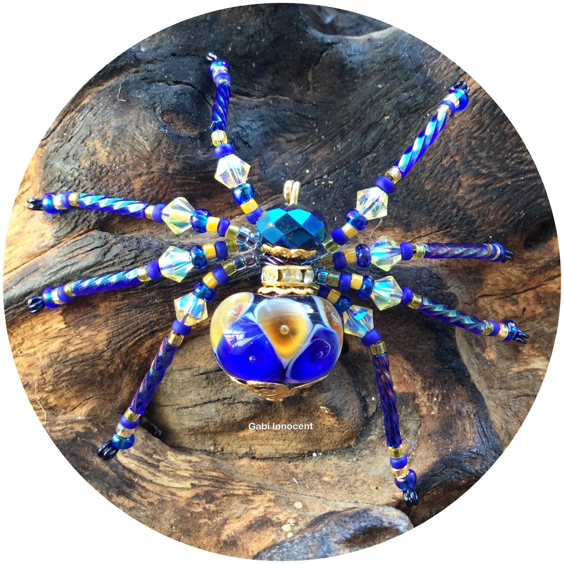Beaded Jewel Spider - Alina