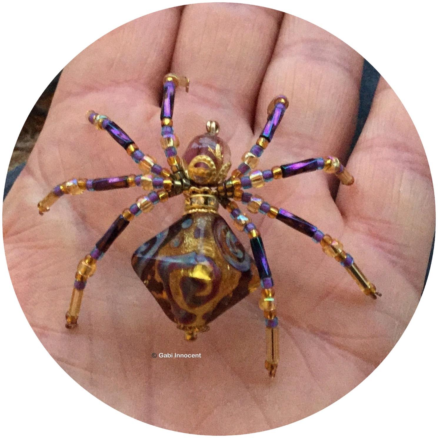 Beaded Jewel Spider - Leila