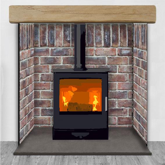 Iron Brick Fire Chamber