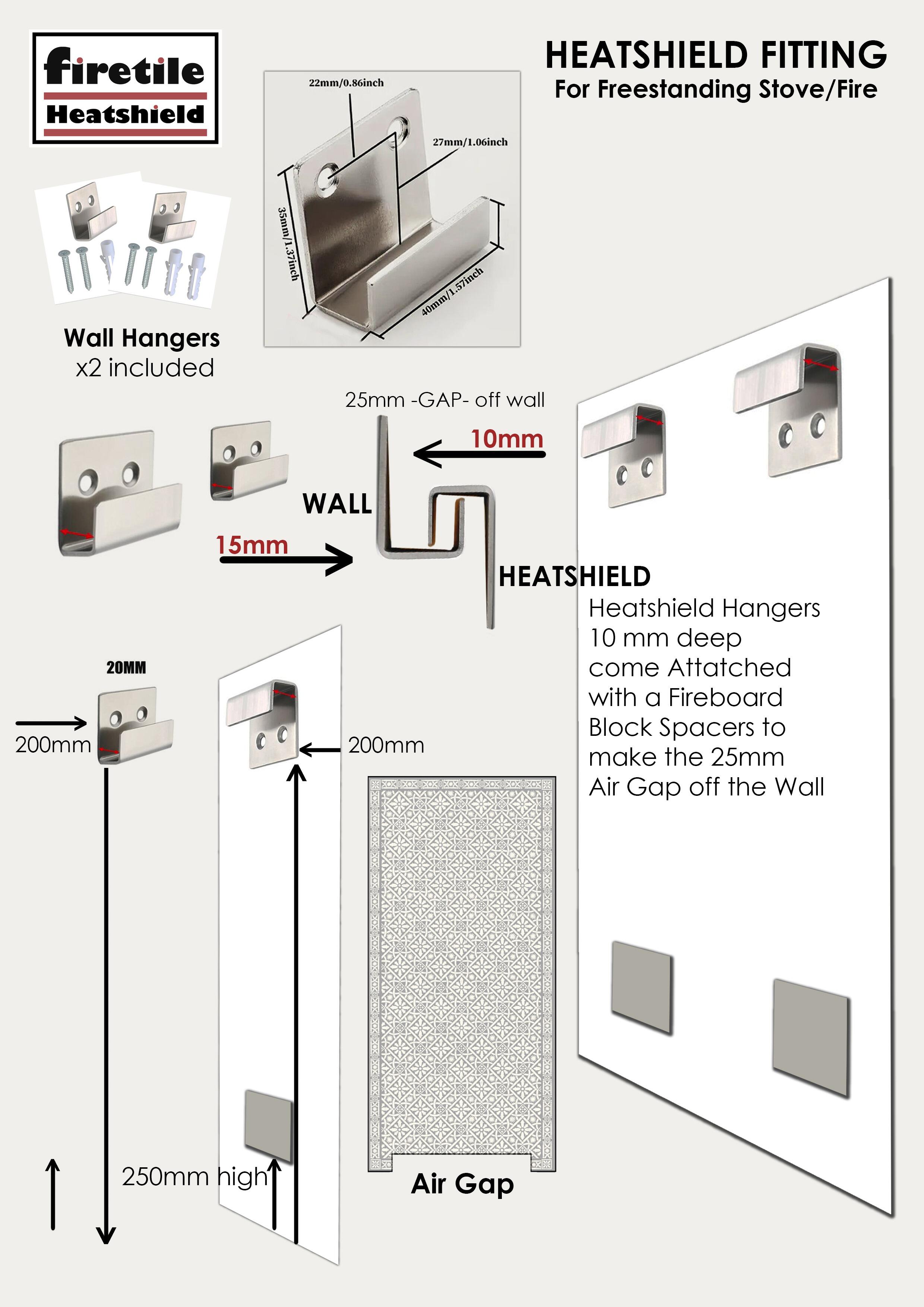 Flower Tile Heatshield