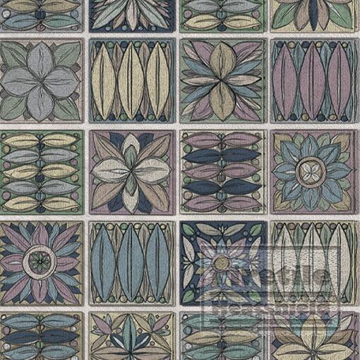 Flower Tile Kitchen Splashback