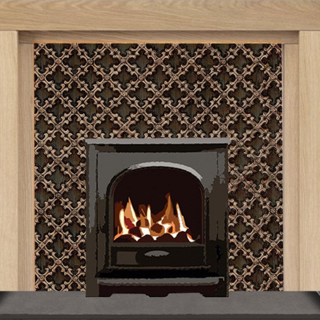 Trellis Copper Fireback