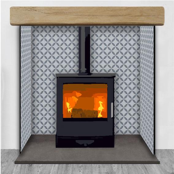 Circle Leaf Light Fire Chamber