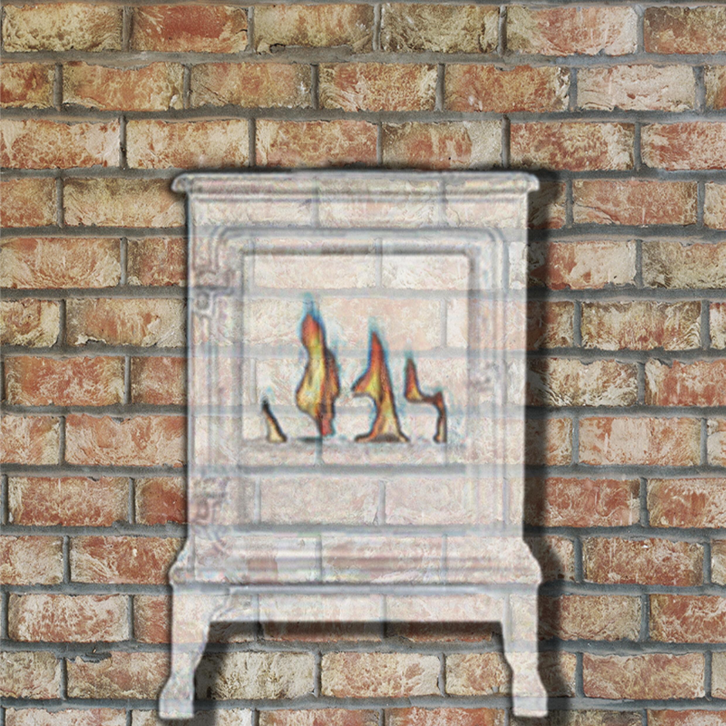 Handmade Brick Fireback