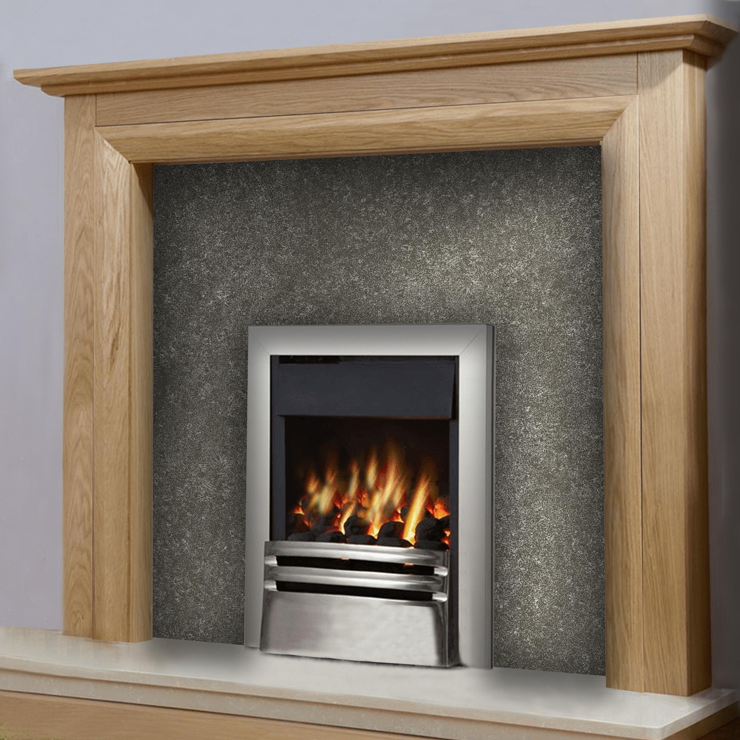 Basalt Stone Mocha Colour Fireback