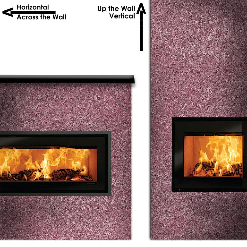 Basalt Stone Ruby Colour Wall Board