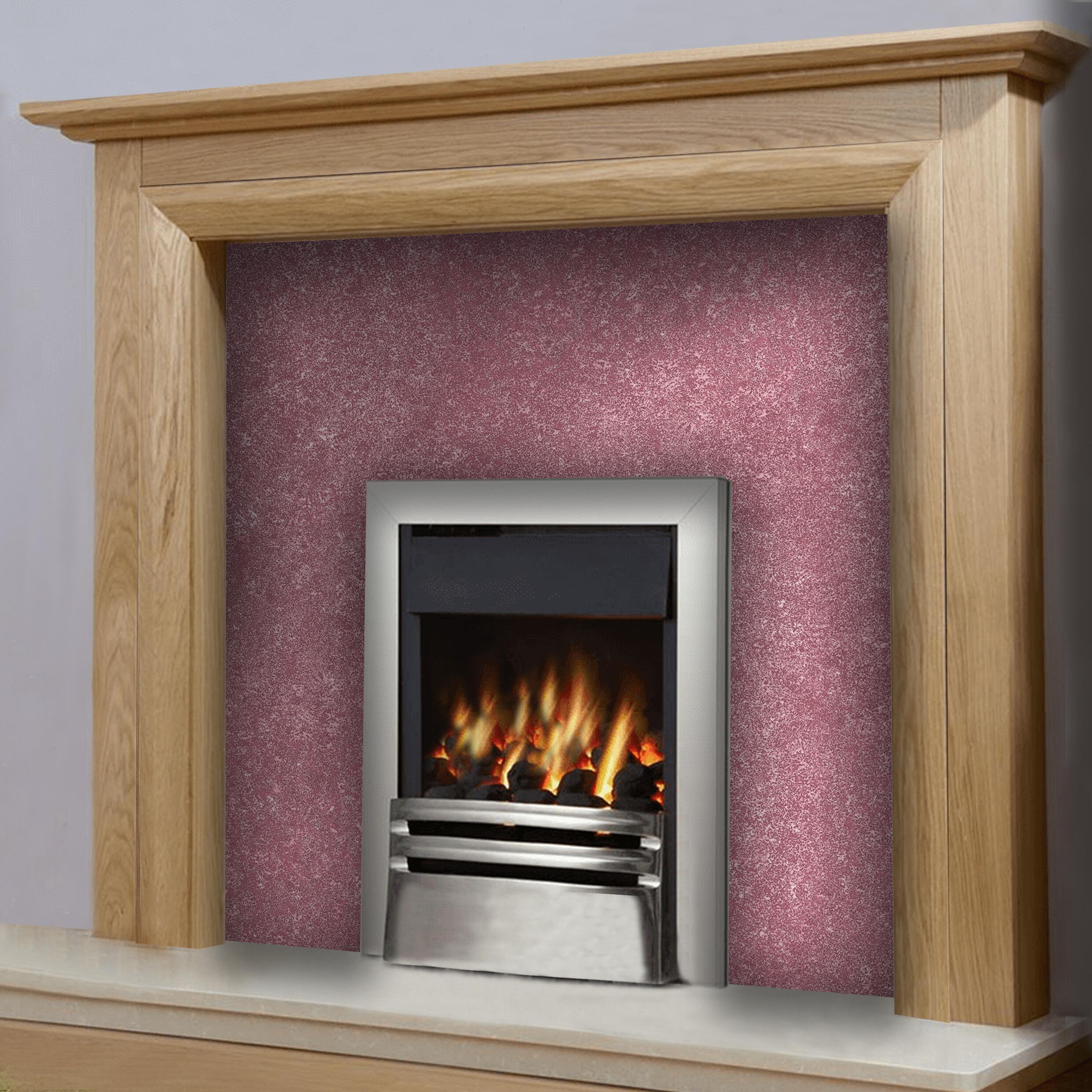 Basalt Stone Ruby Colour Fireback