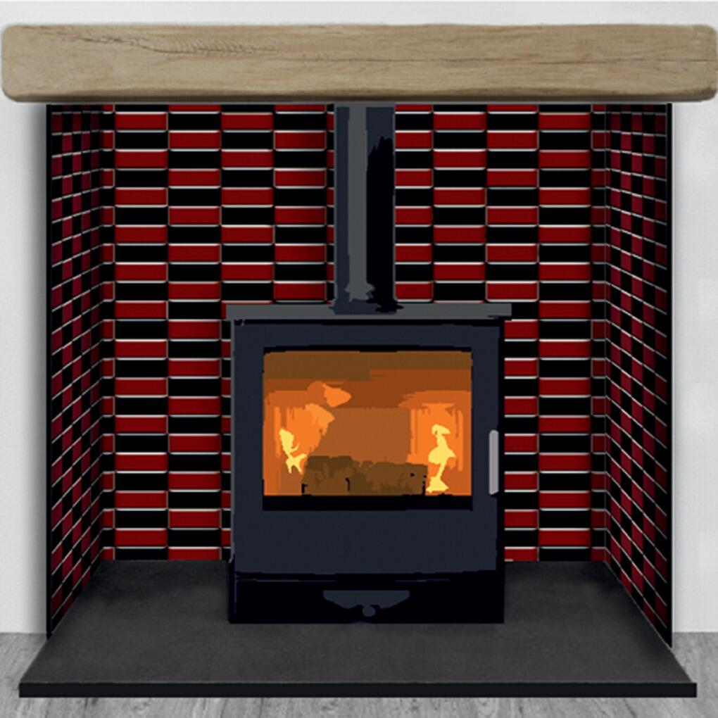 Metro Red Fire Chamber