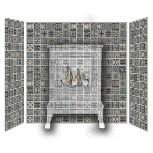 Flower Tile Fire Chamber