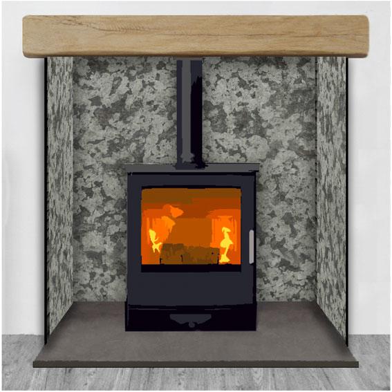 Magma Grey Fire Chamber