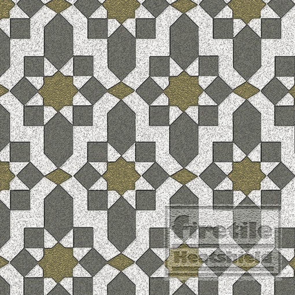 Encaustic Star Heat Shield