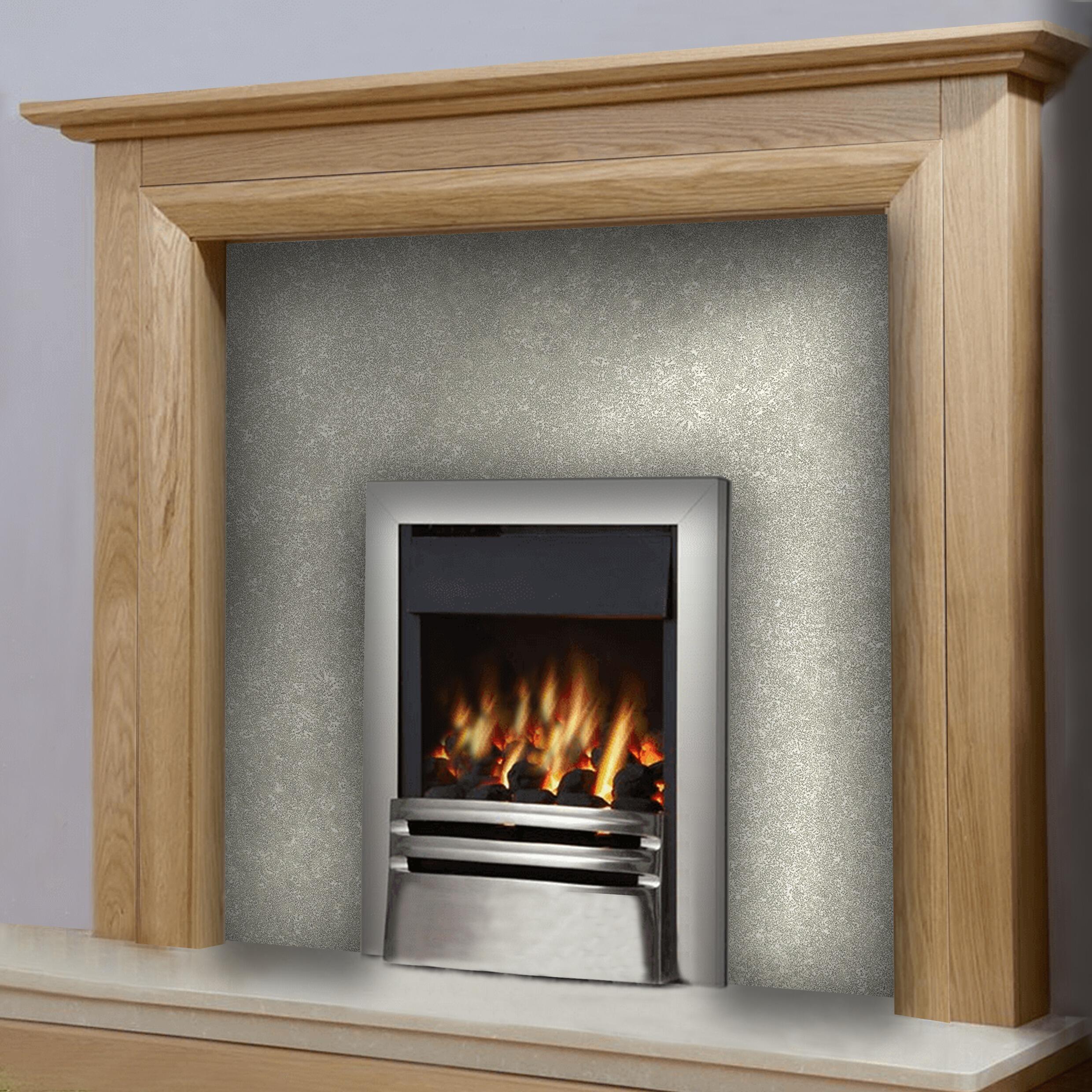 Basalt Stone Ivory Colour Fireback
